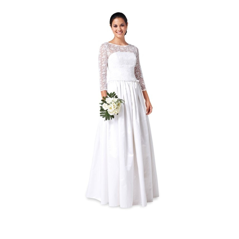 Patron Burda 6776 Robe De Mariée Et Robe De Soirée